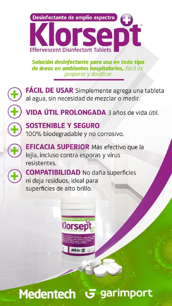 KLORSEPT-87 60 TABLETAS - Garimport